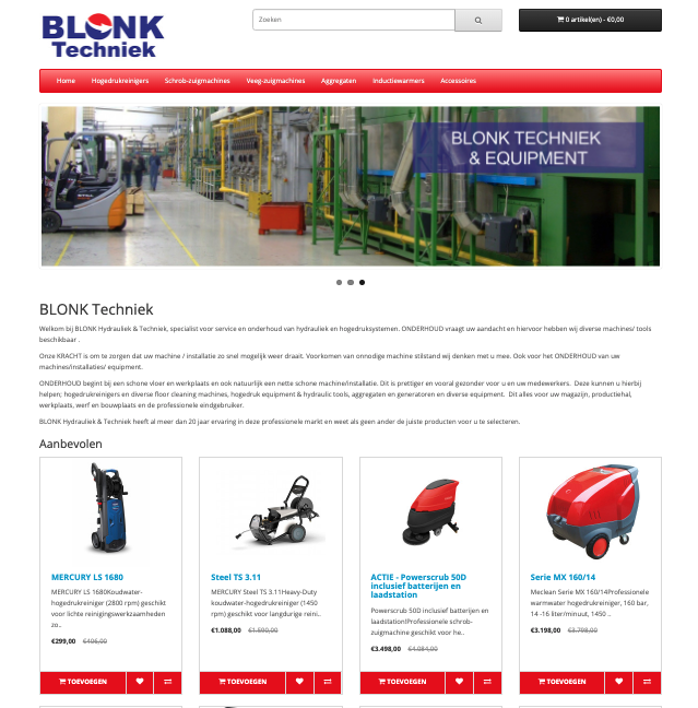Blonk Techniek webshop verder uitgebreid — Blonk Techniek